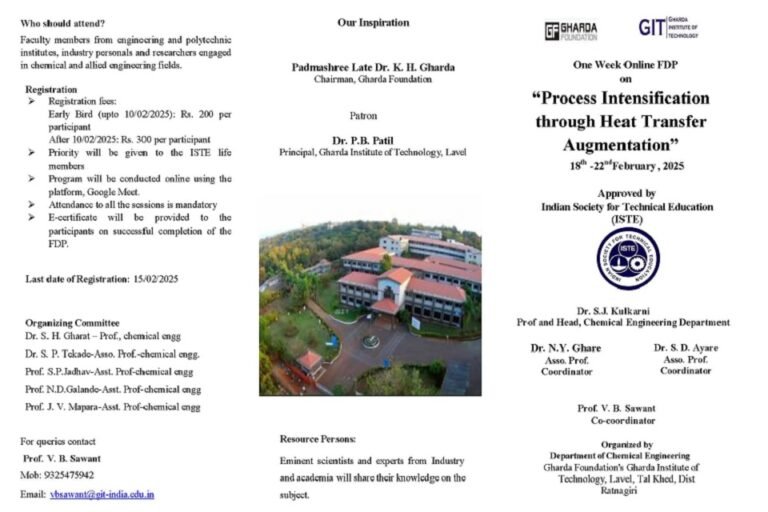 Gharda Institute of Technology – Engineering College in kokan